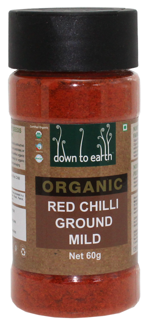Red Chilli Ground Mild 60g - DTE Foods