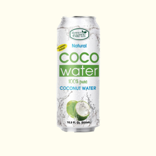 Coconut Water 100% Natural 500ml (24 Pack) - DTE Foods