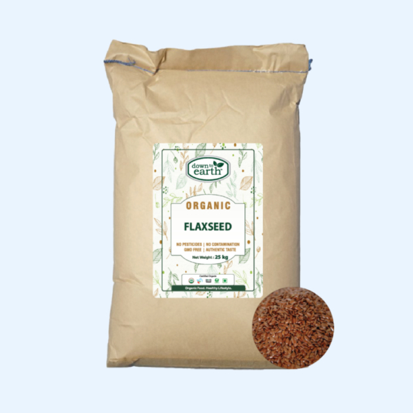 Flaxseed Organic 25kg - DTE Foods