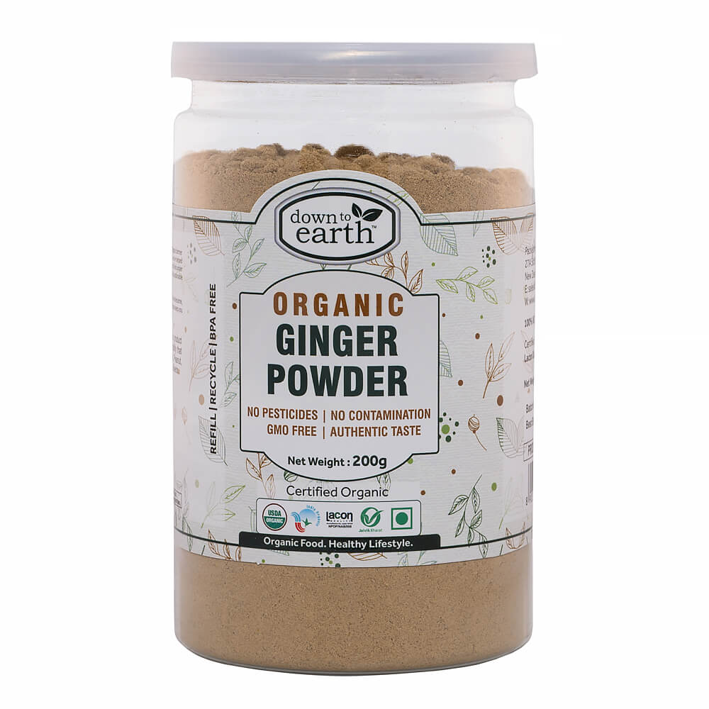 Ginger Powder Organic 200g - DTE Foods