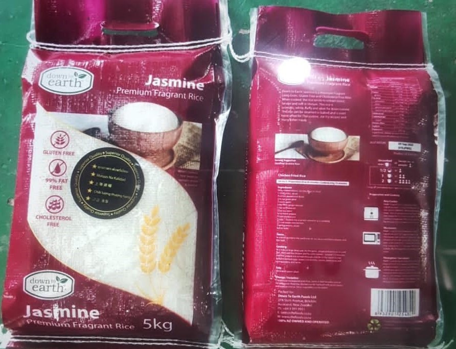 Jasmine Premium White Rice 5kg - DTE Foods