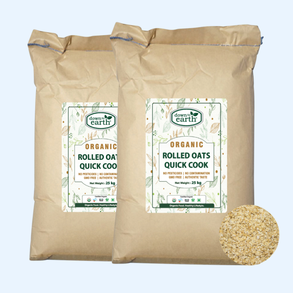 Rolled Jumbo Oats Organic 20kg - DTE Foods